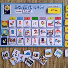Exemplos De Quadros De Rotina Para Autistas