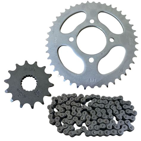 Kit Transmissão Relação Suzuki Yes 125 Intruder 125 Mod Original