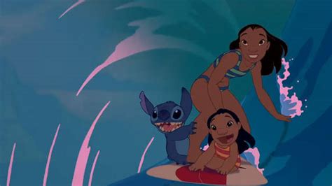 Surfing Clip Lilo Stitch Disney Video