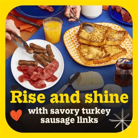 Butterball All Natural Fully Cooked Turkey Breakfast Sausage Links 8