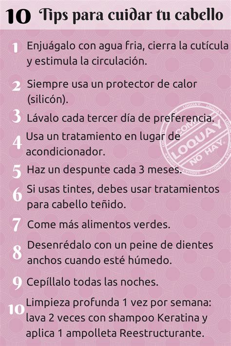 10 Tips Para Cuidar Tu Cabello Artofit