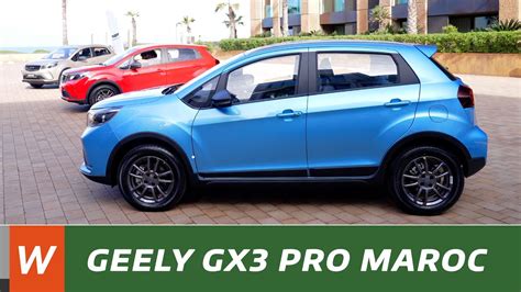 GEELY GX3 Pro 2023 Lancement Au Maroc YouTube