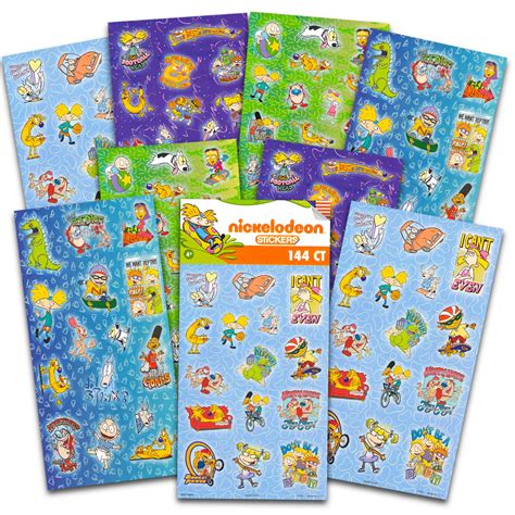 Buy Nickelodeon Retro Nick Stickers Sheets Retro Nickelodeon