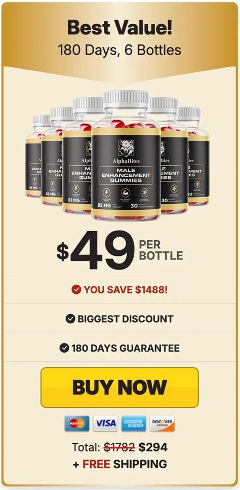 AlphaBites Official Website Male Enhancement Gummies
