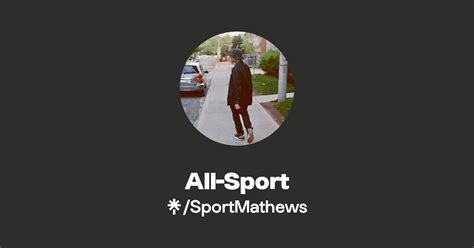 All Sport Instagram TikTok Linktree