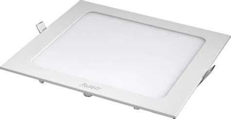 Painel Plafon Led W Quadrado Embutir K Lumin Ria Cm Carmona