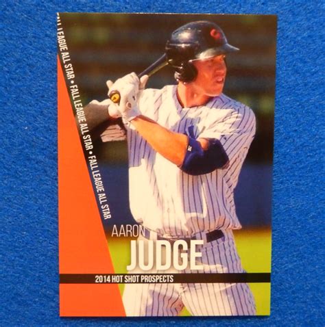 AARON JUDGE 2014 Minors All Star Rookie Baseball Card Hot Shot
