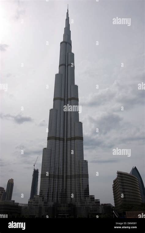 Le magnifique Burj Khalifa Le bâtiment le plus haut du monde Centre de