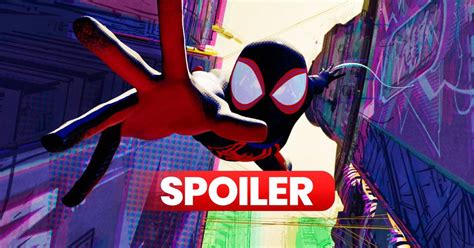 Spider Man a través del Spider Verso FINAL EXPLICADO se viene un