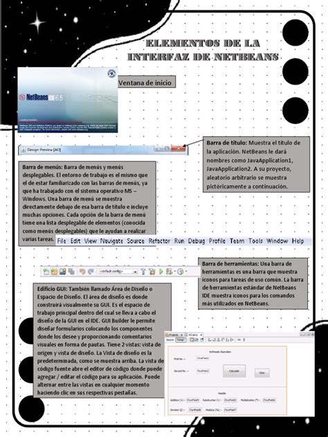 interfaz de netbeans pdf ventana informática entorno de desarrollo integrado
