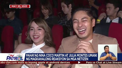 ABS CBN News On Twitter RT TVPatrol Magkahalo Ang Naging Reaksiyon