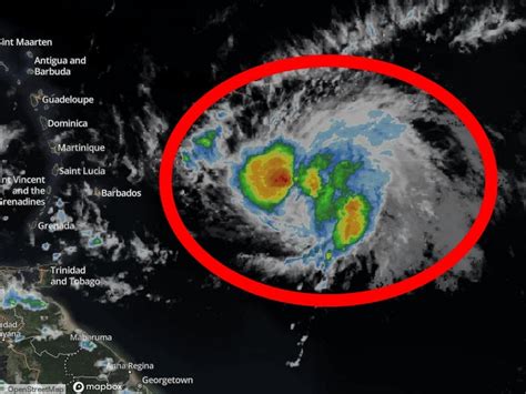 La tormenta tropical Bret se mueve por el Atlántico con rumbo a las