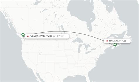 Direct Non Stop Flights From Halifax To Vancouver Schedules