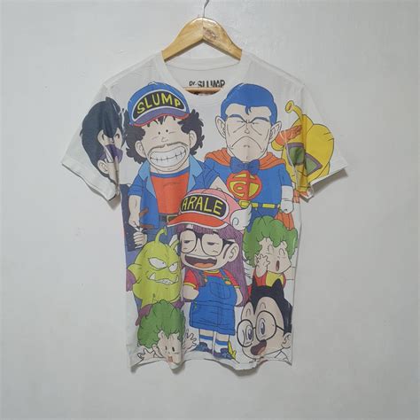 AOP Dr Slump Arale Anime Vintage Men S Fashion Tops Sets Tshirts
