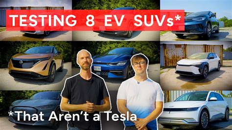 BEST ELECTRIC SUV Testing 8 EV SUVs YouTube