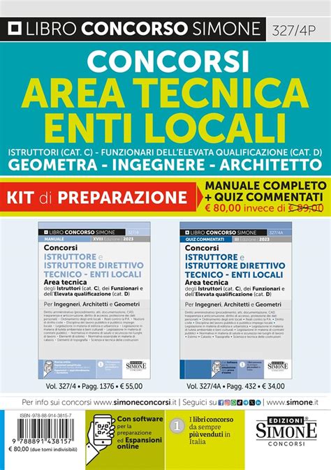 Concorsi Area Tecnica Enti Locali Istruttori Cat C Funzionari Dell