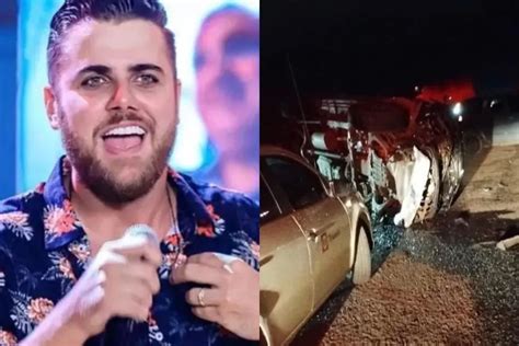 Cantor Z Neto Sofre Grave Acidente De Carro No Interior De Mg
