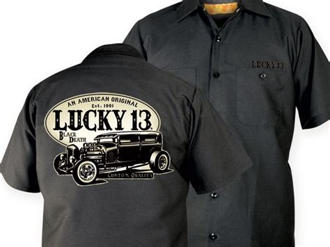 Pin By Christopher DeVries On Motorcycle Work Shirts Rockabilly