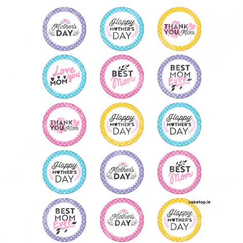 Mothers Day Edible Cake Toppers Edible Picture Caketop Ie