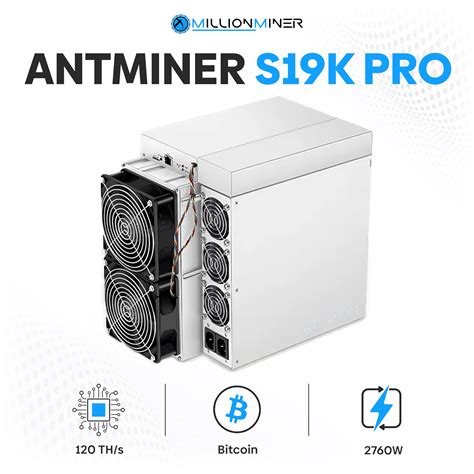 BITMAIN ANTMINER S19K PRO 120TH S MILLIONMINER