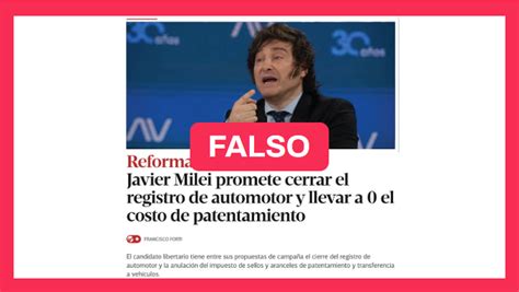 Es falso que Clarín publicó una noticia sobre una supuesta promesa de