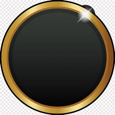 Círculo dorado brillante dorado brillar circulo png PNGWing