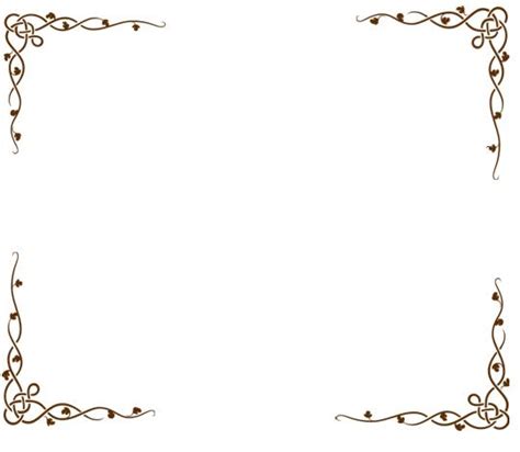 Bordes Para Decorar Hojas En Word Imagui