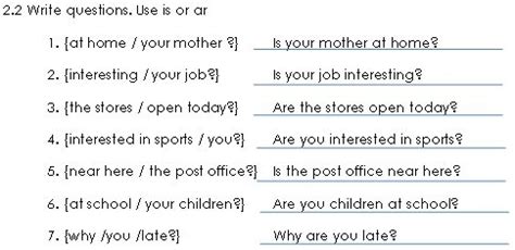 10 Preguntas Y Respuestas En Ingles Con El Verbo To Be Tovelubterg309