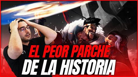 EL PARCHE MAS ROTO DE LA HISTORIA DE TFT YouTube