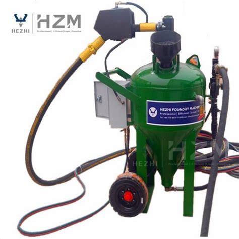 Portable Dustless Water Wet Sand Blasting Machine Sand Blaster Pot