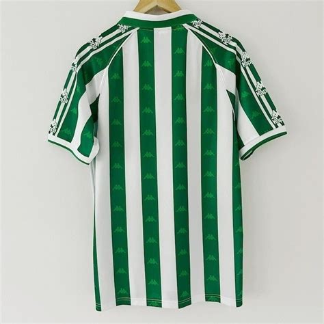 Retro Real Betis Jersey Home Vintage Soccer Jersey Etsy