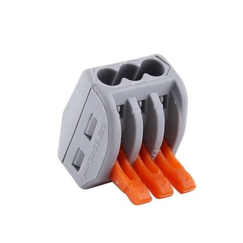 YOSOO 20pcs Connecteur de câble électrique à ressort à levier