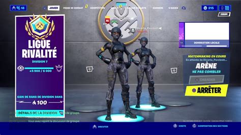 Fortnite Ar Ne Points Objectif Champion Youtube