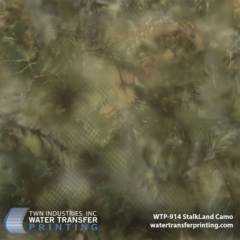 StalkLand Camo Hydrographic Film WTP 914 TWN Industries