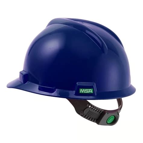 Capacete Azul Marinho Suspensão Push Key MSA Epis Online