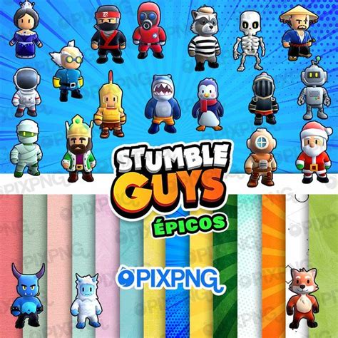 Stumble Guys Picos Imagens Em Png Fundo Transparente Png Imagem Em