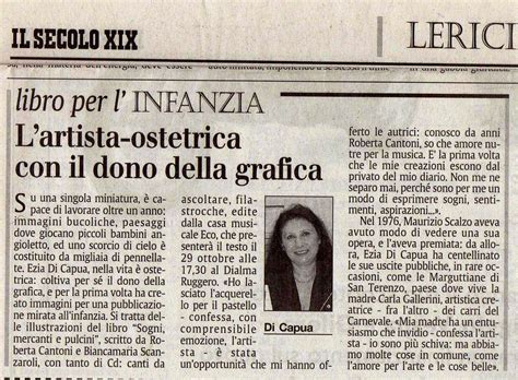 Sala Culturale CarGià IL SECOLO XIX EZIA DI CAPUA l artista