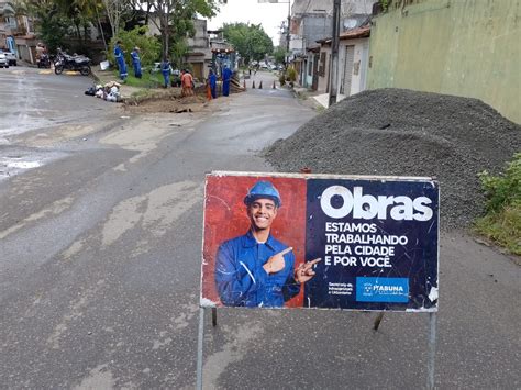 Itabuna tem obras em vários pontos da cidade Diário Bahia