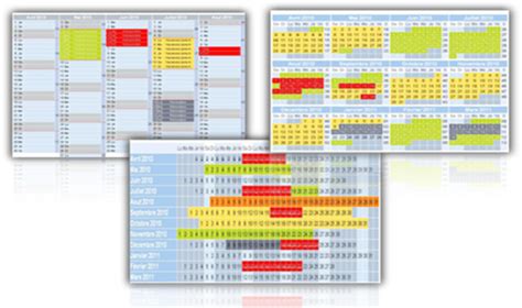 Modèle Excel de calendrier de réservations Modèles Excel