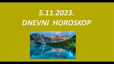 Jasminka Holclajtner Royal Astro Studio Dnevni Horoskop Za 5 11 2023