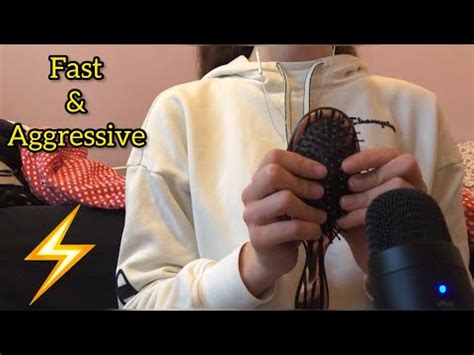 ASMR Fast Aggressive Random Trigger Assortment Tapping Scratching