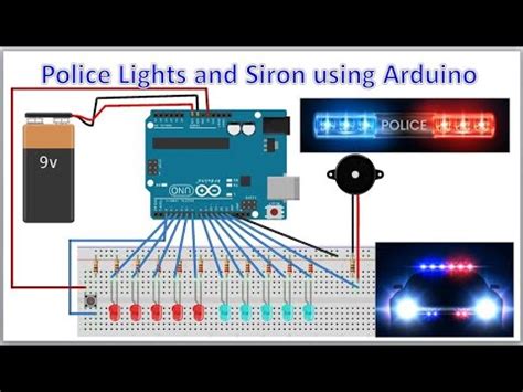 Police Lights And Siren Using Arduino By Manmohan Pal YouTube