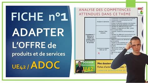 BTS MCO Fiche 1 en ADOC ADAPTER l offre commerciale Méthodologie