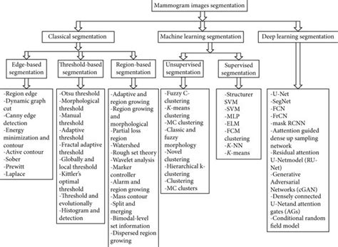 mammogram image segmentation pipeline download scientific diagram