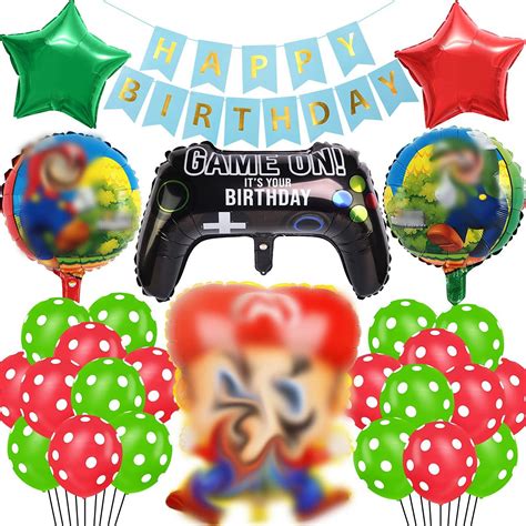Buy Birthday Party Decorations Super Mario Theme Party Birthday