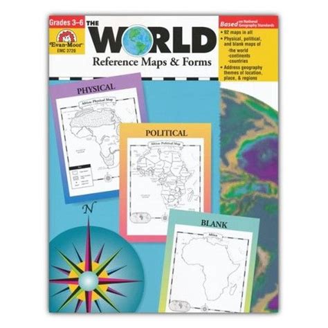 The World Reference Maps And Forms In Political Map Blank World