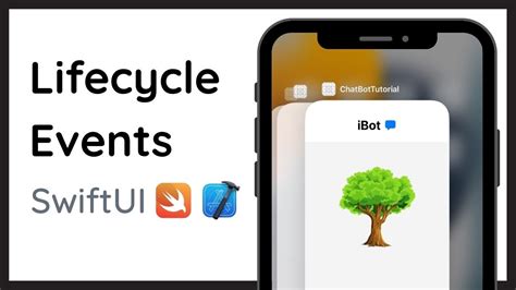 handling lifecycle events on iphone with swiftui tutorial 2022 xcode youtube