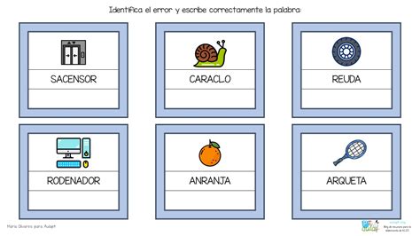 Tarjetas Para Plastificar Inversiones De Letras En Palabras Aula PT