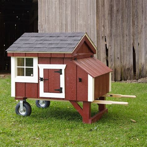 Amish Red A Frame Wheelbarrow Chicken Coop 3 X 4 Diy Chicken Coop