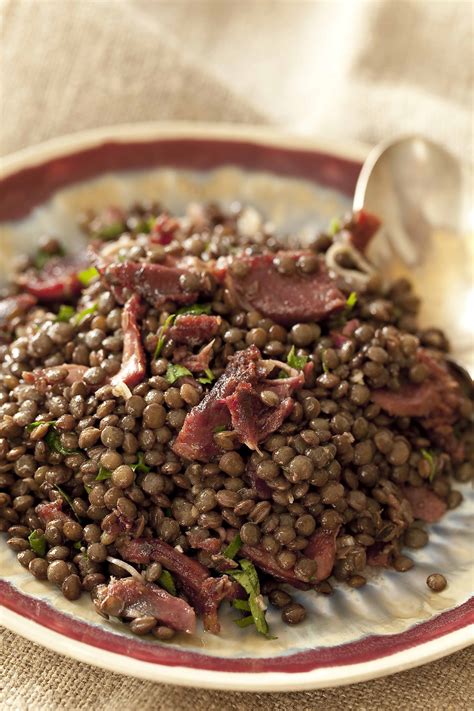 D Licieuse Salade De Lentilles Aux G Siers De Volaille